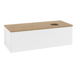 Villeroy & Boch Villeroy & Boch Waschtischunterschrank Antao K34_1 1200x360x500mm mit Struktur FK/AP: MT/1 K34111MT