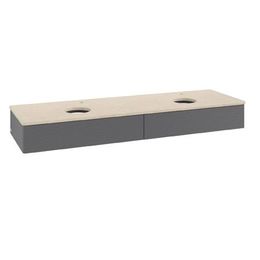 Villeroy & Boch Villeroy & Boch Waschtischunterschrank Antao K17_5 1600x190x500mm mit Struktur FK/AP: GK/3 K17153GK