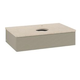 Villeroy & Boch Villeroy & Boch Waschtischunterschrank Antao K08_5 800x190x500mm mit Struktur FK/AP: HK/3 K08153HK