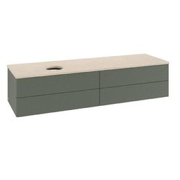 Villeroy & Boch Villeroy & Boch Waschtischunterschrank Antao K26_1 1600x360x500mm mit Struktur FK/AP: HL/3 K26113HL