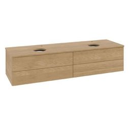 Villeroy & Boch Villeroy & Boch Waschtischunterschrank Antao K28_5 1600x360x500mm mit Struktur FK/AP: HN/1 K28151HN