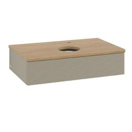 Villeroy & Boch Villeroy & Boch Waschtischunterschrank Antao K08_5 800x190x500mm mit Struktur FK/AP: HK/1 K08151HK