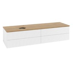 Villeroy & Boch Villeroy & Boch Waschtischunterschrank Antao K26_5 1600x360x500mm mit Struktur FK/AP: MT/1 K26151MT