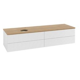 Villeroy & Boch Villeroy & Boch Waschtischunterschrank Antao K26_5 1600x360x500mm mit Struktur FK/AP: GF/1 K26151GF