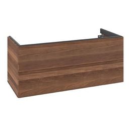 Villeroy & Boch Villeroy & Boch Waschtischunterschrank Antao 1188x504x493mm 2 Ausz. WT li Front m. Struktur Warm Wal K06100HM