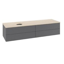 Villeroy & Boch Villeroy & Boch Waschtischunterschrank Antao K26_5 1600x360x500mm mit Struktur FK/AP: GK/3 K26153GK