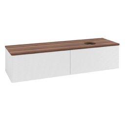 Villeroy & Boch Villeroy & Boch Waschtischunterschrank Antao K38_1 1600x360x500mm mit Struktur FK/AP: GF/2 K38112GF