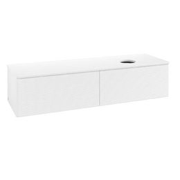 Villeroy & Boch Villeroy & Boch Waschtischunterschrank Antao K38_1 1600x360x500mm mit Struktur FK/AP: MT/0 K38110MT