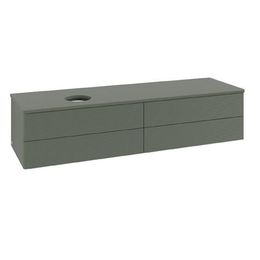 Villeroy & Boch Villeroy & Boch Waschtischunterschrank Antao K26_1 1600x360x500mm mit Struktur FK/AP: HL/0 K26110HL