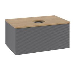 Villeroy & Boch Villeroy & Boch Waschtischunterschrank Antao K30_1 800x360x500mm mit Struktur FK/AP: GK/1 K30111GK