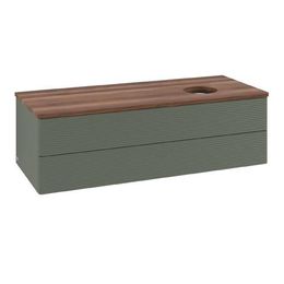 Villeroy & Boch Villeroy & Boch Waschtischunterschrank Antao K23_1 1200x360x500mm mit Struktur FK/AP: HL/2 K23112HL