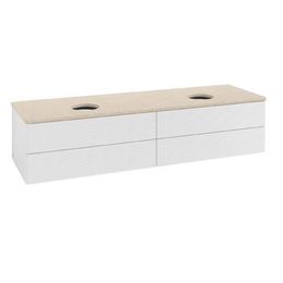Villeroy & Boch Villeroy & Boch Waschtischunterschrank Antao K28_1 1600x360x500mm mit Struktur FK/AP: GF/3 K28113GF