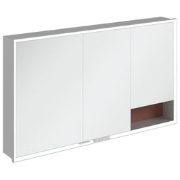 Villeroy & Boch Villeroy & Boch Einbau-Spiegelschrank My View+ A48213 1300x750x167mm mit Beleuchtung Wine Red A48213AH
