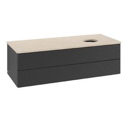 Villeroy & Boch Villeroy & Boch Waschtischunterschrank Antao K23_1 1200x360x500mm mit Struktur FK/AP: PD/3 K23113PD