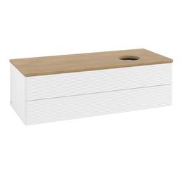 Villeroy & Boch Villeroy & Boch Waschtischunterschrank Antao K23_1 1200x360x500mm mit Struktur FK/AP: MT/1 K23111MT