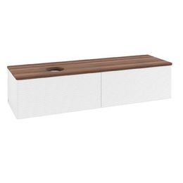 Villeroy & Boch Villeroy & Boch Waschtischunterschrank Antao K37_1 1600x360x500mm mit Struktur FK/AP: MT/2 K37112MT