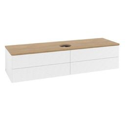Villeroy & Boch Villeroy & Boch Waschtischunterschrank Antao K25_1 1600x360x500mm mit Struktur FK/AP: MT/1 K25111MT