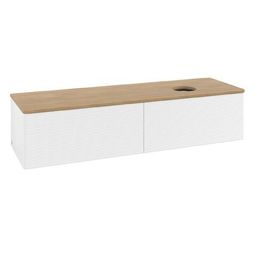 Villeroy & Boch Villeroy & Boch Waschtischunterschrank Antao K38_1 1600x360x500mm mit Struktur FK/AP: MT/1 K38111MT