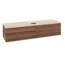 Villeroy & Boch Villeroy & Boch Waschtischunterschrank Antao K25_1 1600x360x500mm mit Struktur FK/AP: HM/3 K25113HM