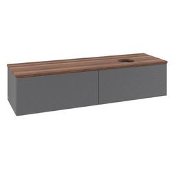 Villeroy & Boch Villeroy & Boch Waschtischunterschrank Antao K38_1 1600x360x500mm mit Struktur FK/AP: GK/2 K38112GK