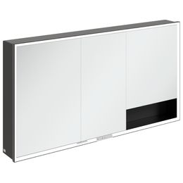 Villeroy & Boch Villeroy & Boch Aufputz-Spiegelschrank My View+ B48114 1400x750x168mm m. Bel. Volcano Black B48114VL