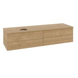 Villeroy & Boch Villeroy & Boch Waschtischunterschrank Antao K26_1 1600x360x500mm mit Struktur FK/AP: HN/1 K26111HN