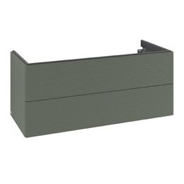Villeroy & Boch Villeroy & Boch Waschtischunterschrank Antao 1188x504x493mm 2 Ausz. WT li Fr m Str Leaf Green Matt L K06100HL