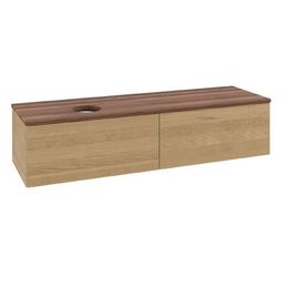Villeroy & Boch Villeroy & Boch Waschtischunterschrank Antao K37_1 1600x360x500mm mit Struktur FK/AP: HN/2 K37112HN