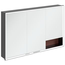 Villeroy & Boch Villeroy & Boch Einbau-Spiegelschrank My View+ B48212 1200x750x167mm mit Beleuchtung Wine Red B48212AH