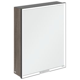 Villeroy & Boch Villeroy & Boch Aufputz-Spiegelschrank My View+ B4816L 600x750x168mm m. Bel. Stone Oak B4816LRK