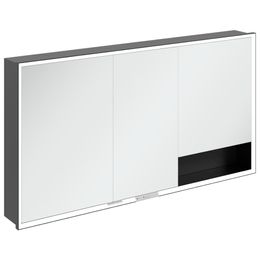 Villeroy & Boch Villeroy & Boch Einbau-Spiegelschrank My View+ B48214 1400x750x167mm m. Bel. Volcano Black B48214VL