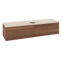 Villeroy & Boch Villeroy & Boch Waschtischunterschrank Antao K36_1 1600x360x500mm mit Struktur FK/AP: HM/3 K36113HM