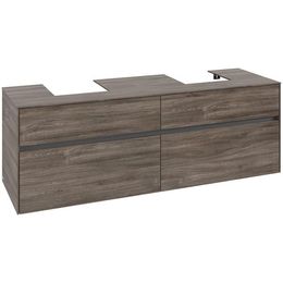 Villeroy & Boch Villeroy & Boch Waschtischunterschrank Collaro C10700 1600x548x500mm Stone Oak C10700RK