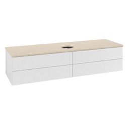 Villeroy & Boch Villeroy & Boch Waschtischunterschrank Antao K25_1 1600x360x500mm mit Struktur FK/AP: GF/3 K25113GF
