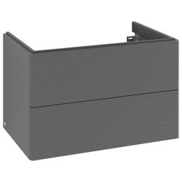 Villeroy & Boch Villeroy & Boch Waschtischunterschrank Antao L04 788x504x496mm mit Beleuchtung mit Struktur FK/AP: G L04100GK