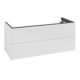 Villeroy & Boch Villeroy & Boch Waschtischunterschrank Antao 1188x504x493mm 2 Ausz. WT li Front o Struktur Glossy Wh K06000GF