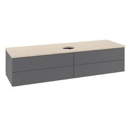 Villeroy & Boch Villeroy & Boch Waschtischunterschrank Antao K25_1 1600x360x500mm mit Struktur FK/AP: GK/3 K25113GK