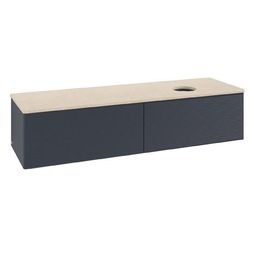 Villeroy & Boch Villeroy & Boch Waschtischunterschrank Antao K38_1 1600x360x500mm mit Struktur FK/AP: HG/3 K38113HG