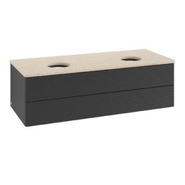 Villeroy & Boch Villeroy & Boch Waschtischunterschrank Antao K24_1 1200x360x500mm mit Struktur FK/AP: PD/3 K24113PD