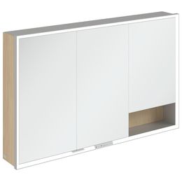 Villeroy & Boch Villeroy & Boch Aufputz-Spiegelschrank My View+ A48112 1200x750x168mm m. Bel. Nordic Oak A48112VJ