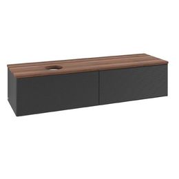 Villeroy & Boch Villeroy & Boch Waschtischunterschrank Antao K37_1 1600x360x500mm mit Struktur FK/AP: PD/2 K37112PD