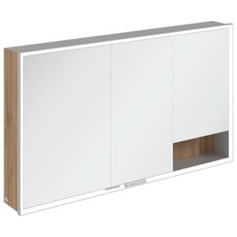 Villeroy & Boch Villeroy & Boch Aufputz-Spiegelschrank My View+ A48113 1300x750x168mm m. Bel. Kansas Oak A48113RH