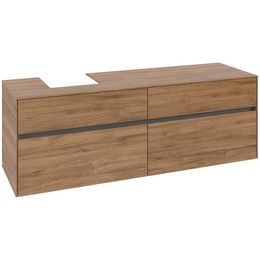 Villeroy & Boch Villeroy & Boch Waschtischunterschrank Collaro C10500 1600x548x500mm Kansas Oak C10500RH