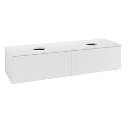 Villeroy & Boch Villeroy & Boch Waschtischunterschrank Antao K39_1 1600x360x500mm mit Struktur FK/AP: GF/0 K39110GF