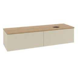 Villeroy & Boch Villeroy & Boch Waschtischunterschrank Antao K38_5 1600x360x500mm mit Struktur FK/AP: HJ/1 K38151HJ