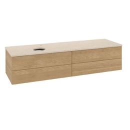 Villeroy & Boch Villeroy & Boch Waschtischunterschrank Antao K26_5 1600x360x500mm mit Struktur FK/AP: HN/3 K26153HN