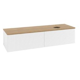Villeroy & Boch Villeroy & Boch Waschtischunterschrank Antao K38_5 1600x360x500mm mit Struktur FK/AP: MT/1 K38151MT