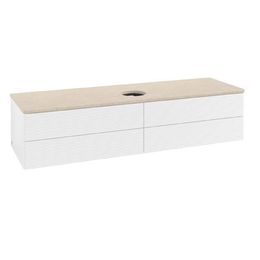 Villeroy & Boch Villeroy & Boch Waschtischunterschrank Antao K25_1 1600x360x500mm mit Struktur FK/AP: MT/3 K25113MT