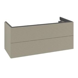 Villeroy & Boch Villeroy & Boch Waschtischunterschrank Antao 1188x504x493mm 2 Ausz. WT li Fr m Str Stone Grey Matt L K06100HK