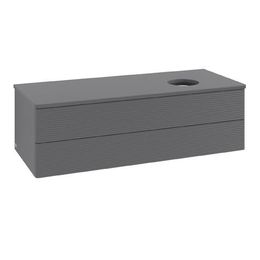 Villeroy & Boch Villeroy & Boch Waschtischunterschrank Antao K23_1 1200x360x500mm mit Struktur FK/AP: GK/0 K23110GK